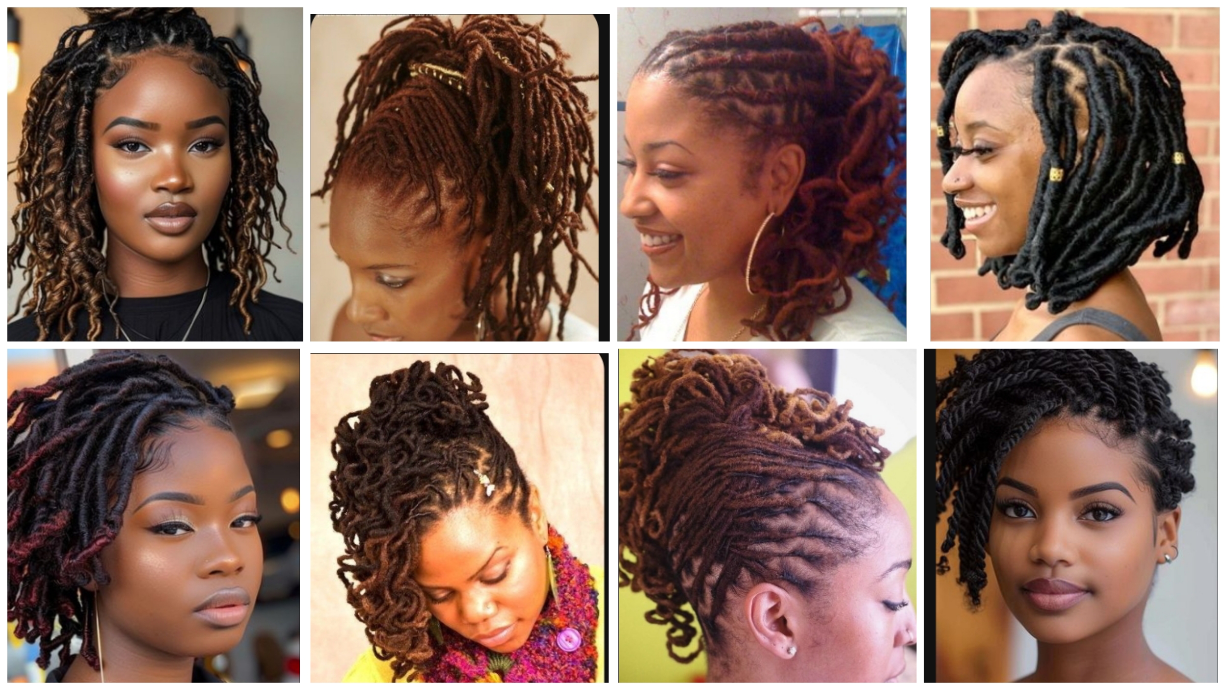 Amazing and Trendy Loc Hairstyles You Will Love - Stylish Naija