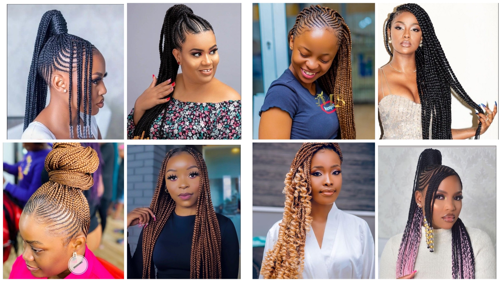 Fascinating Braids hairstyles for African ladies - Stylish Naija